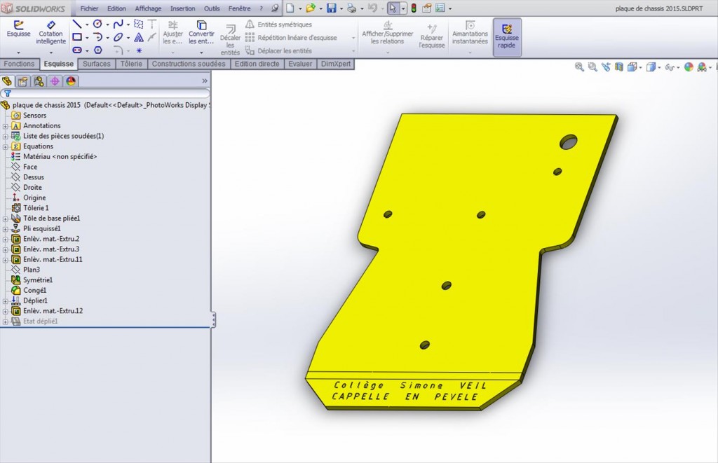 La fraiseuse à commande numérique « Charlyrobot » – Savoirs technologiques